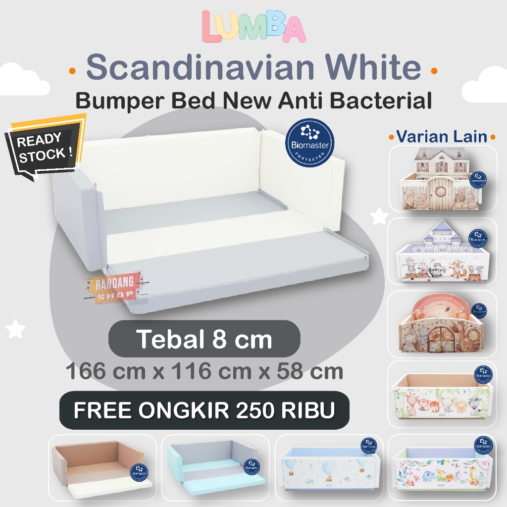 Jual Lumba Bumper Bed Antibacterial | Playmat | Bumpermat | Box Bayi ...