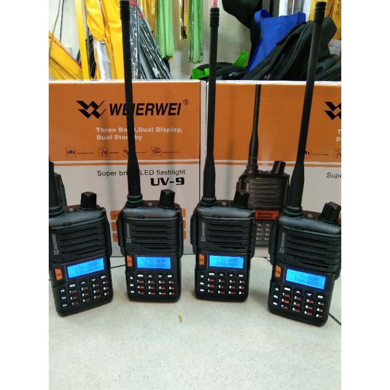 Jual Ht weierwei uv9r triband Original promo | Shopee Indonesia