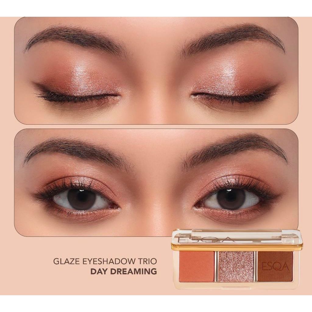 Jual ESQA GLAZE EYESHADOW TRIO| Goddess Eyeshadow Palette | Shopee ...