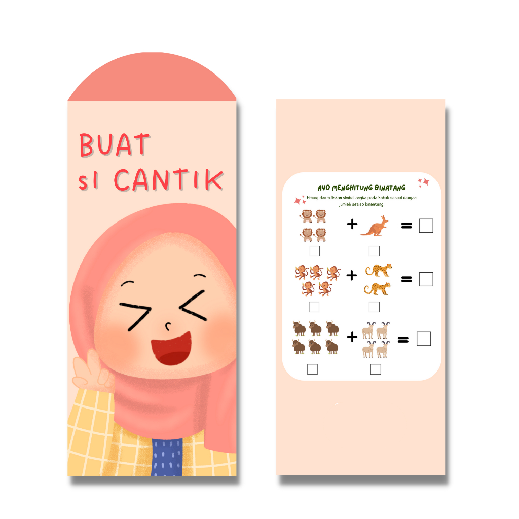 Jual AMPLOP LEBARAN EDUKASI / AMPLOP LEBARAN ANAK-ANAK / HADIAH LEBARAN ...