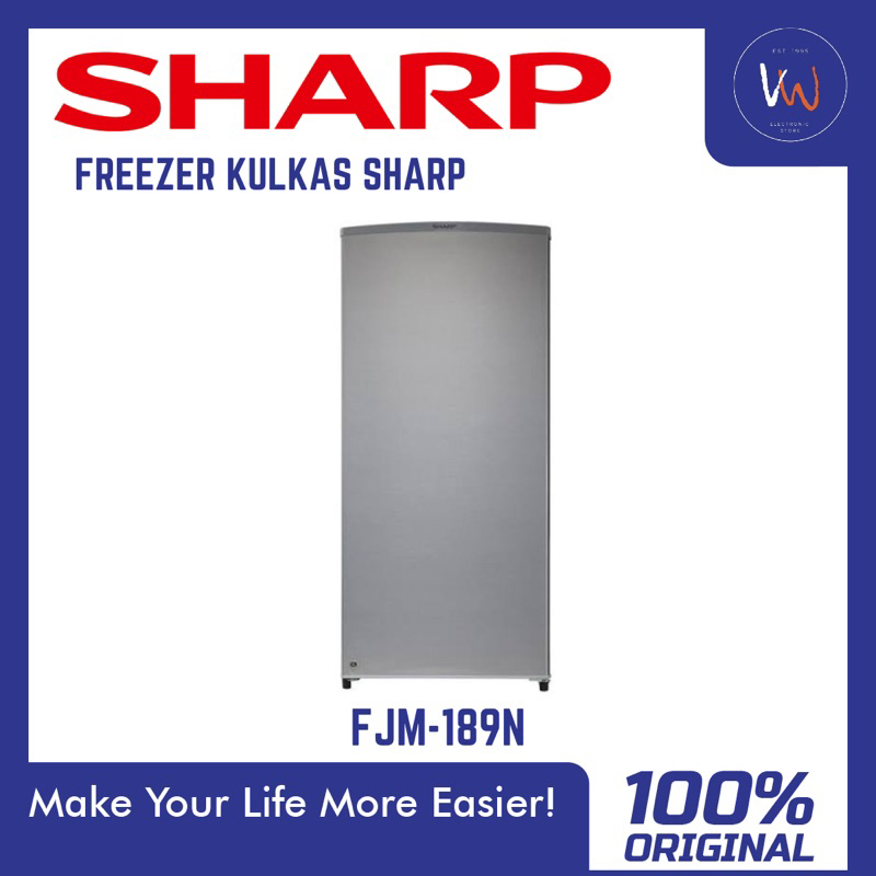 Jual Freezer Kulkas Sharp FJM-189N / Freezer Es Batu / Freezer Daging ...