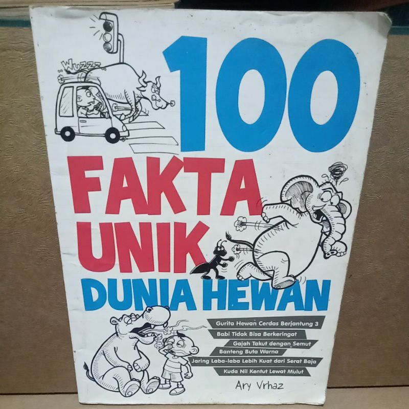 Jual Buku Original 100 FAKTA UNIK DUNIA HEWAN - ARY VRHAZ | Shopee ...