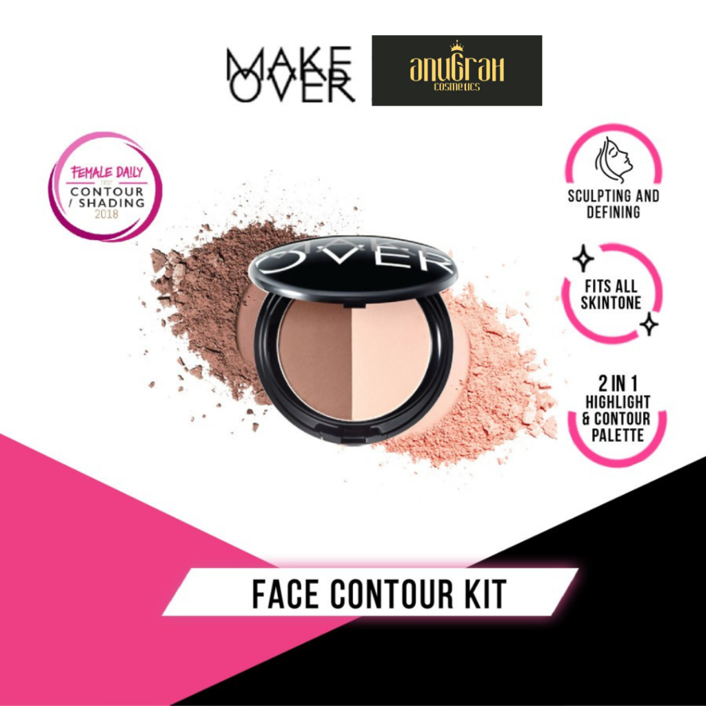 Jual MAKE OVER FACE CONTOUR KIT 14gr | Shopee Indonesia