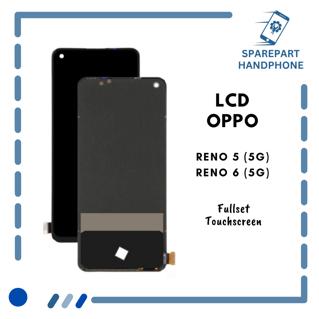 Jual LCD Oppo Reno 5 (5G) Fullset Touchscreen | Shopee Indonesia