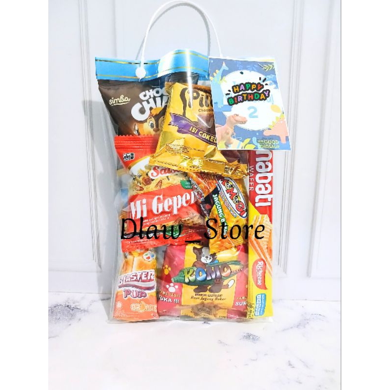 Jual Paket Snack Ulang Tahun Anak Bingkisan Ultah Paket Hemat Hampers ...