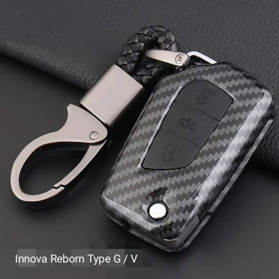 Jual Casing Kunci Carbon 3D Toyota Innova Reborn G / V | Shopee Indonesia