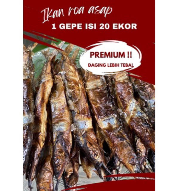 Jual IKAN ROA ASAP ASLI MANADO 1 paket isi 20 Asli Manado bisa COD ...