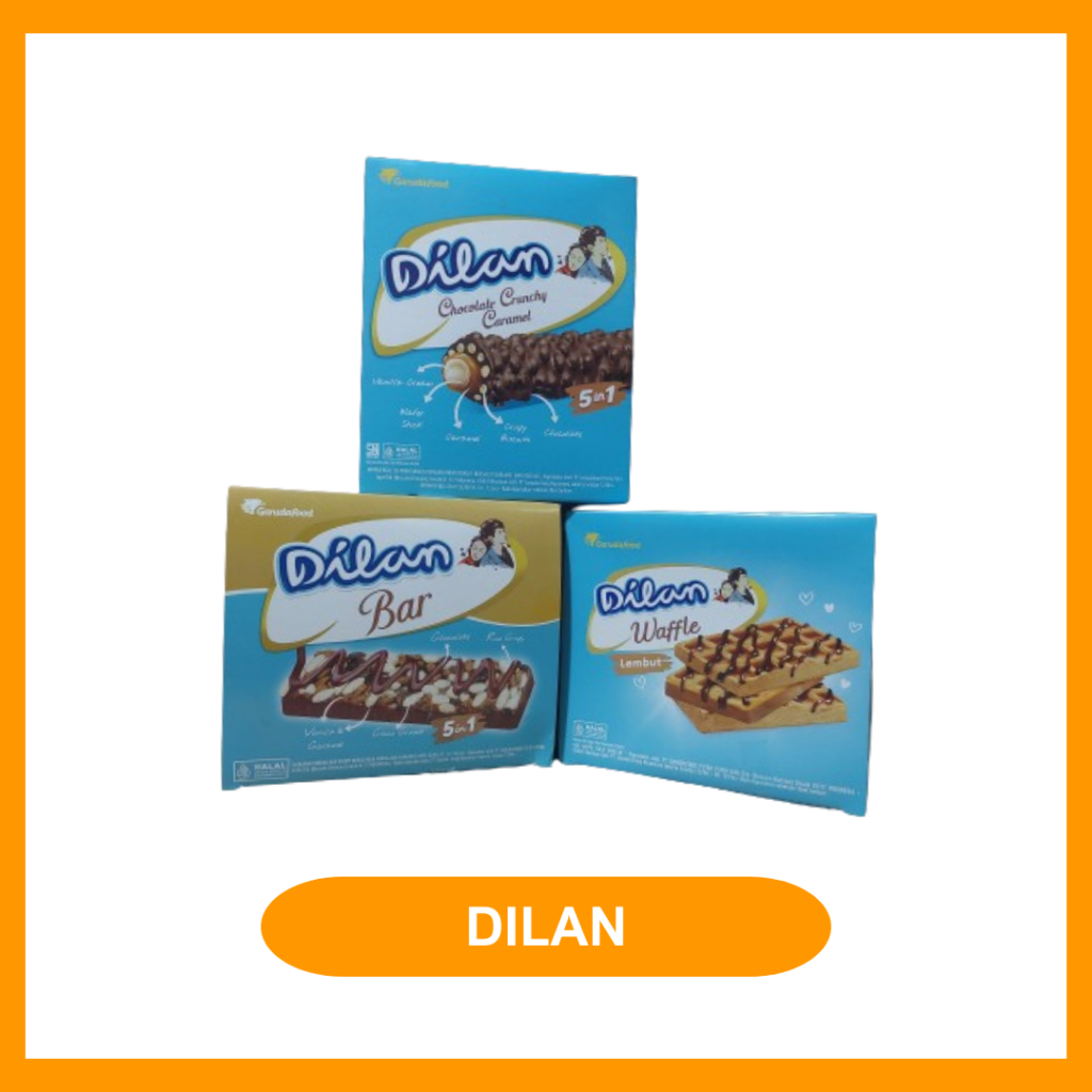 Jual PROMO! COKELAT DILAN-DILAN WAFFLE-DILAN ROLL-DILAN BAR-CEMILAN ...