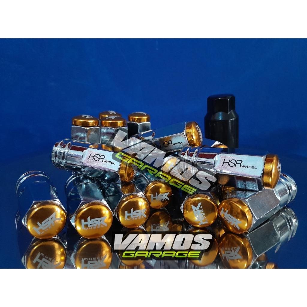 Jual Jual Lugnut Mur Baut Roda Mobil Velg Racing Baja HSR Wheel Warna ...