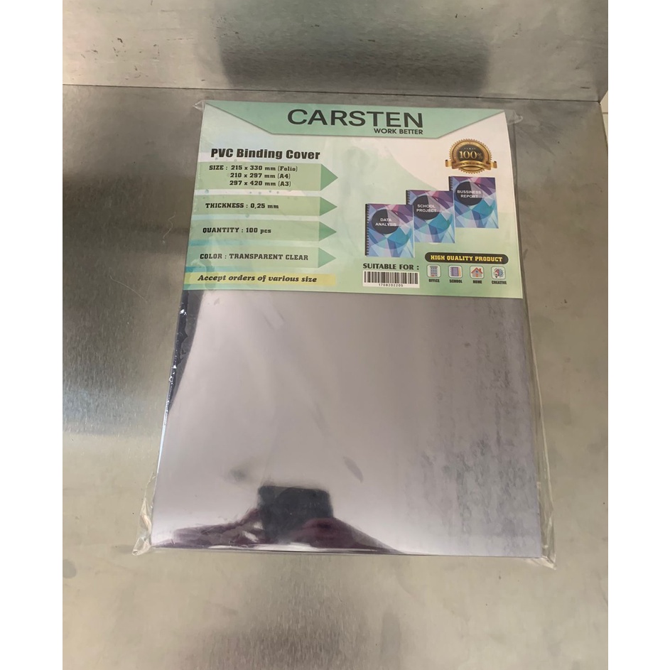 Jual Cover Plastik Mika Jilid Bening Transparant A4 F4 Tebal 2mm 1 pack | Shopee Indonesia