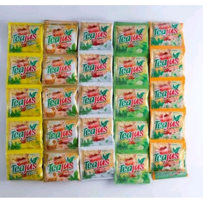 Jual Teajus gula batu/apel/madu/melati/lemon (10pcs) | Shopee Indonesia