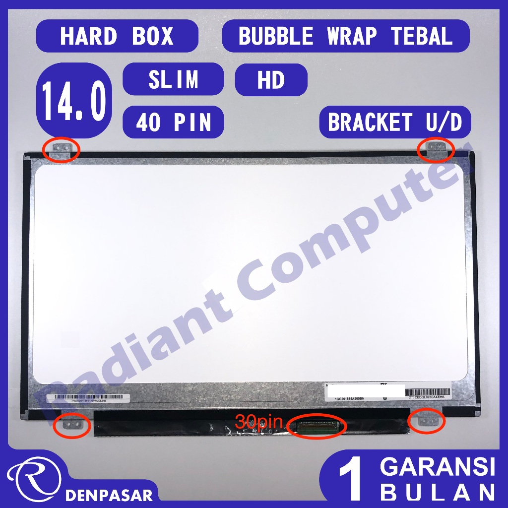 Jual LCD LED Asus S46 S46C S46CA S46CB S46CM S400 S400C S400CA S405CA ...