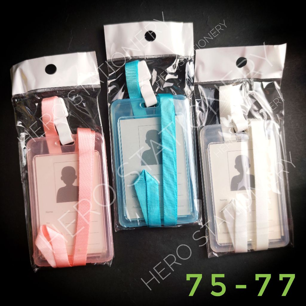 Jual Joyko name tag label nama transparan NT-75 NT-76 NT-77 | Shopee ...