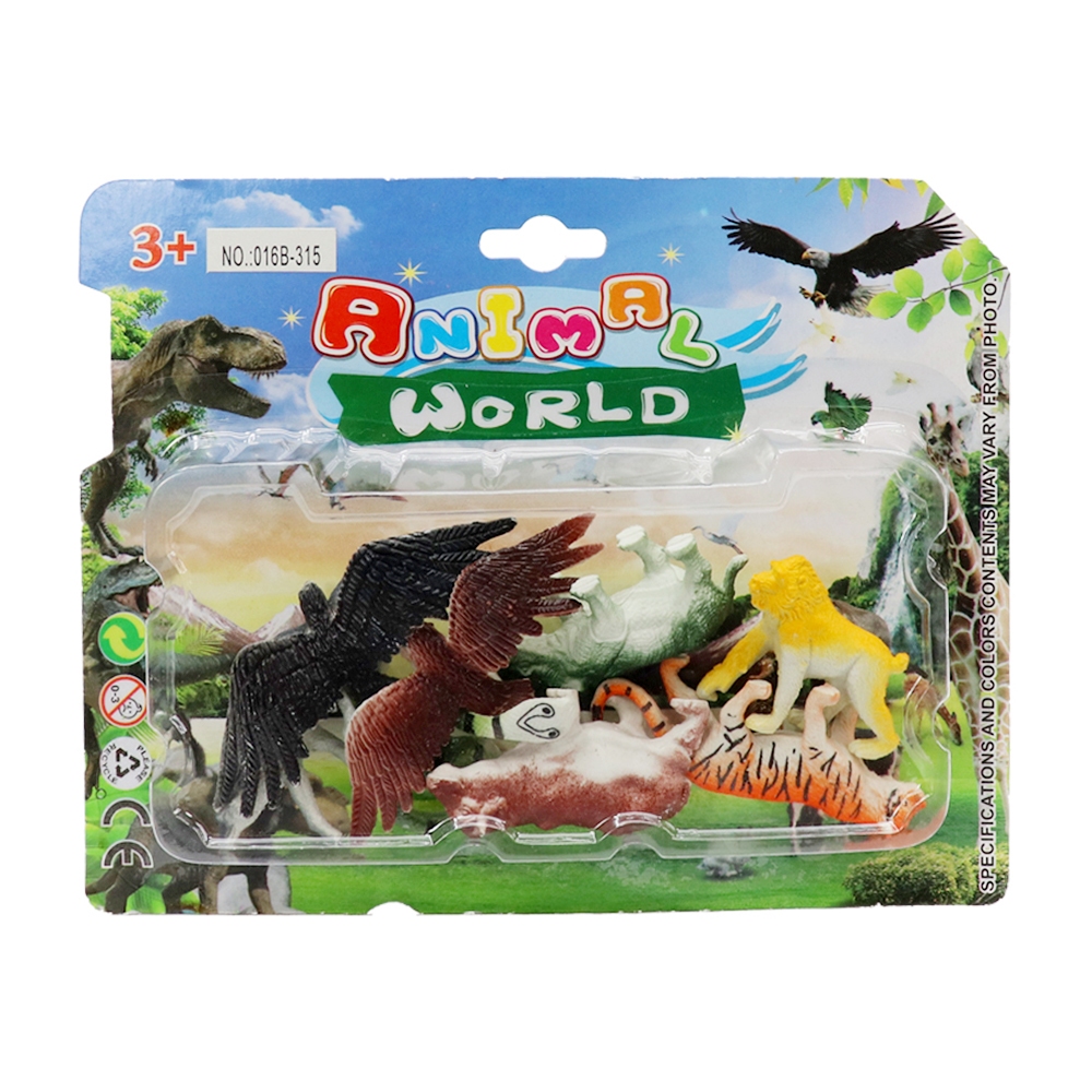 Jual Permainan Edukasi Anak Miniatur Hewan / Miniatur Hewan Hutan ...