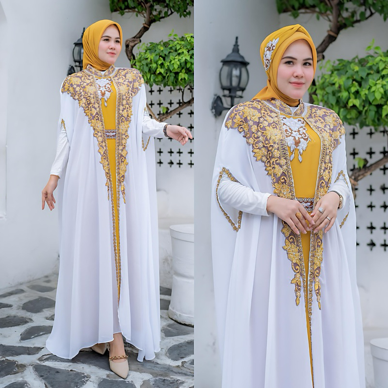 Jual KAFTAN MAHARATU FREE TURBAN/ KAFTAN MEWAH/ KAFTAN LEBARAN/ GAMIS ...