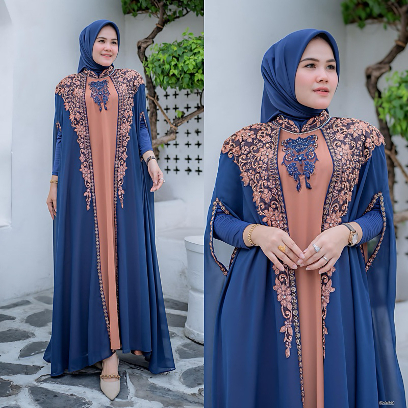 Jual KAFTAN MAHARATU FREE TURBAN/ KAFTAN MEWAH/ KAFTAN LEBARAN/ GAMIS ...