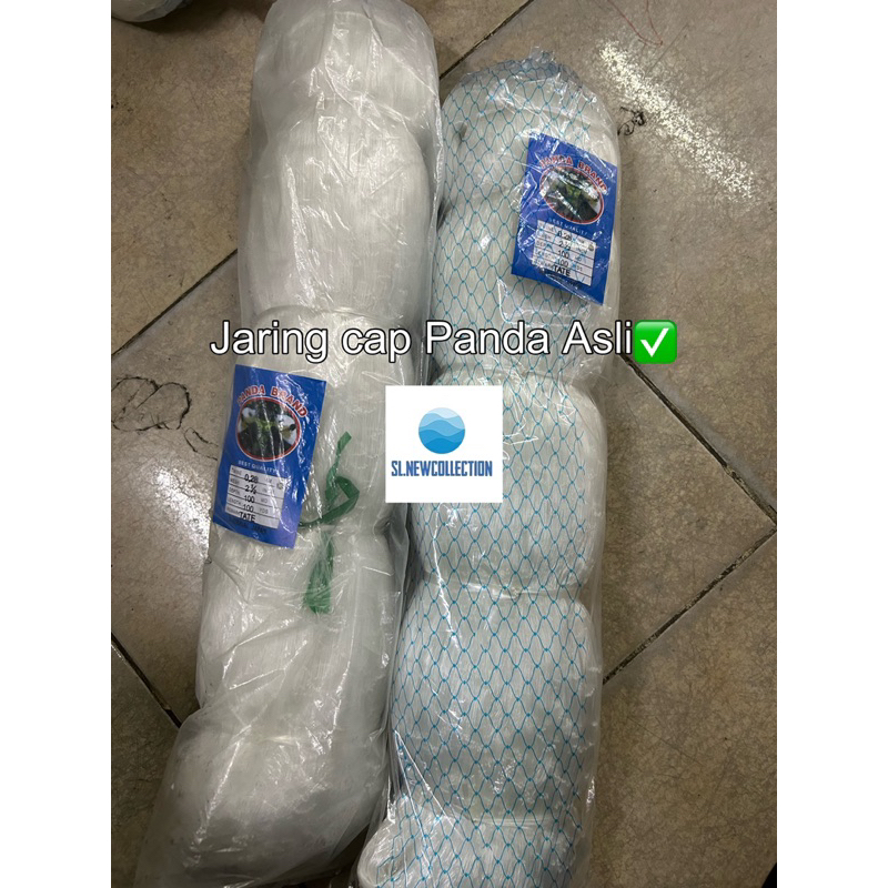 Jual Jaring Ikan Merk PANDA / KEPITING 025 200X100 TATE | Shopee Indonesia