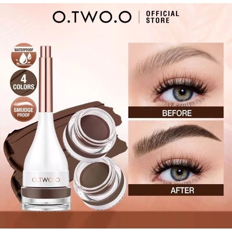 Jual O.TWO.O NATURAL SHAPING EYEBROW DYING CREAM/OTWOO EYEBROW CREAM/O ...
