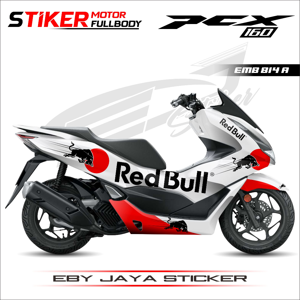 Jual STIKER MOTOR ALL PCX FULL BODY 160 VARIASI-STIKER PCX VARIASI ...