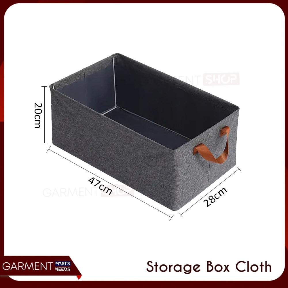 Jual Kotak Penyimpanan Baju Mainan Desktop Storage Box Organizer Lipat ...