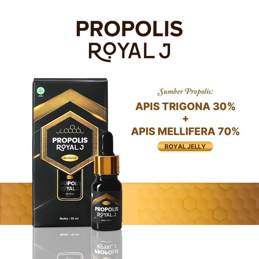 Jual Propolis Royal J 10ml bkn British Propolis Hepro Diamond Lite ...