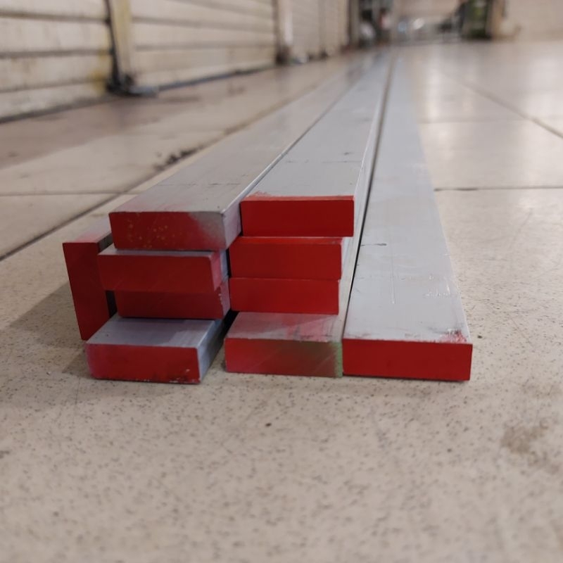 Jual 1030 Plat Strip Alumunium 6063 Tebal 10 mm x Lebar 30 mm Harga ...