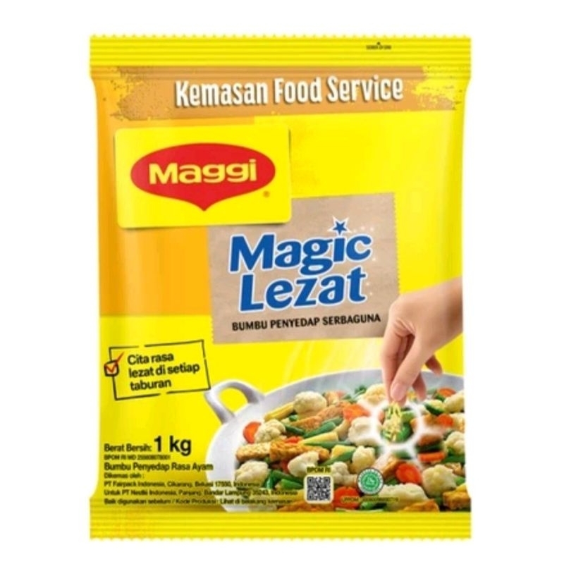Jual Maggi magic lezat 1kg/penyedqp masakan kaldu ayam/bumbu penyedap ...
