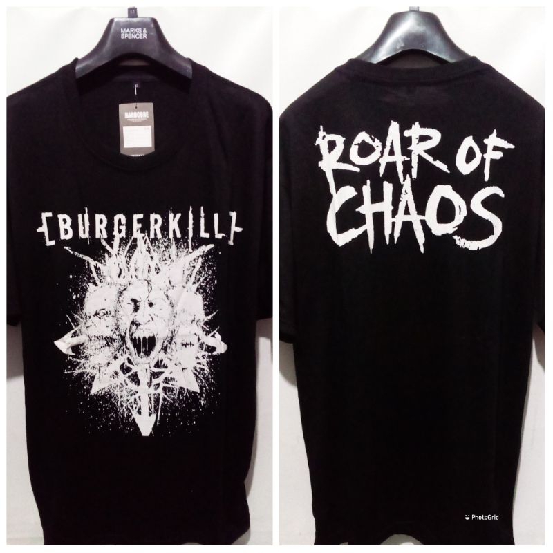 Jual Kaos Band Metal Burgerkill Roar Of Chaos | Shopee Indonesia Jual Kaos Band Metal Burgerkill Roar Of Chaos | Shopee Indonesia