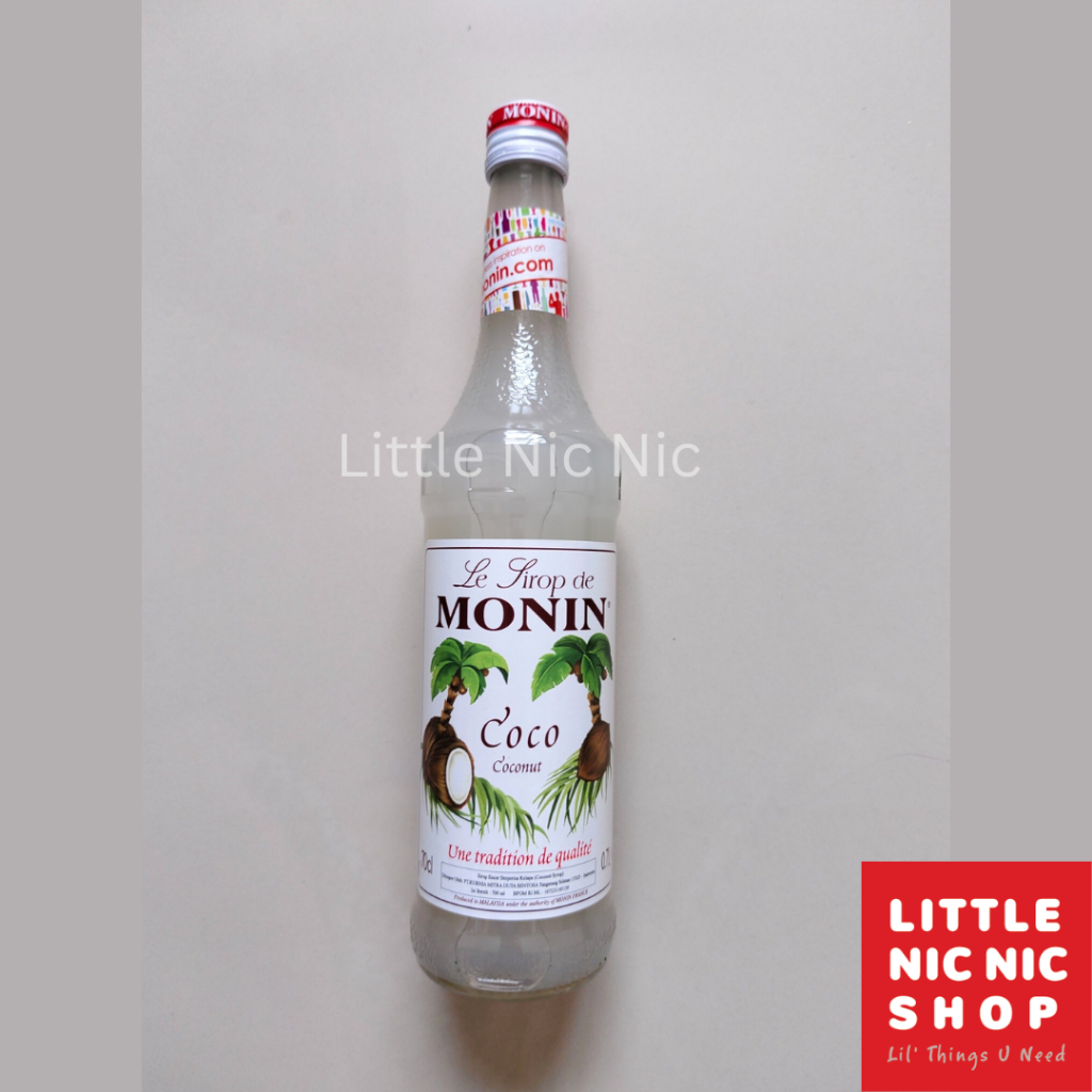 Jual Monin Coconut flavoured syrup 70 CL (700ml) sirup rasa kelapa ...