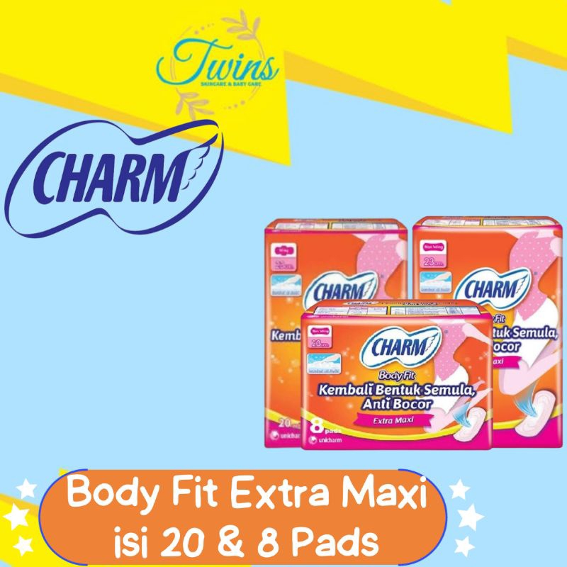 Jual CHARM BODY FIT (ISI 8 & 20 PADS) | Shopee Indonesia