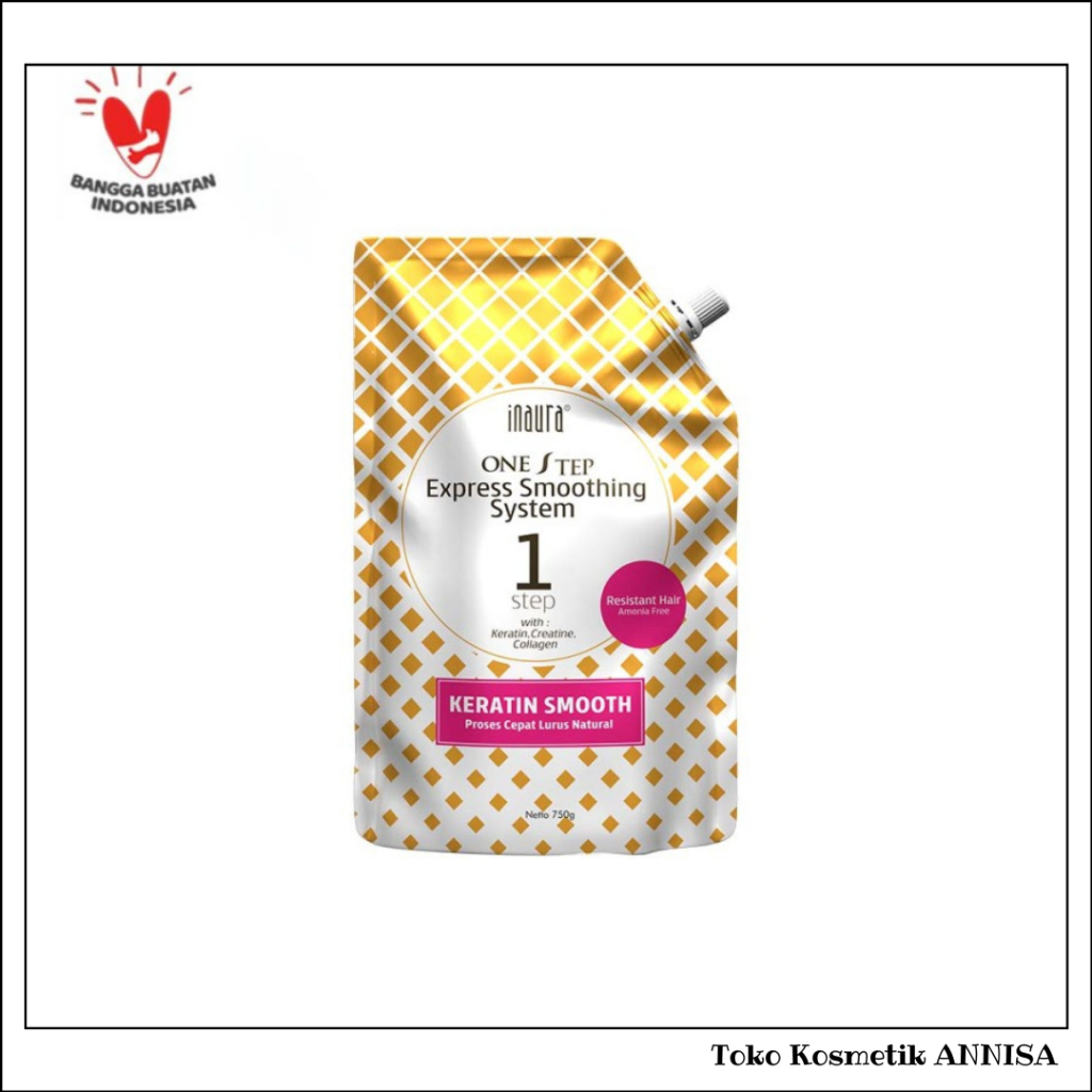 Jual INAURA One Step Express Smoothing System Step 1 750gr | Shopee ...