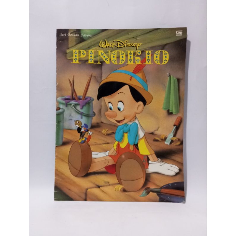 Jual Buku walt Disney: Pinokio. buku cerita anak bergambar | Shopee Indonesia