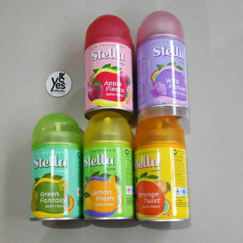 Jual Stella Home Isi Ulang Refil 225ml Pengharum ruangan Refill Matic ...