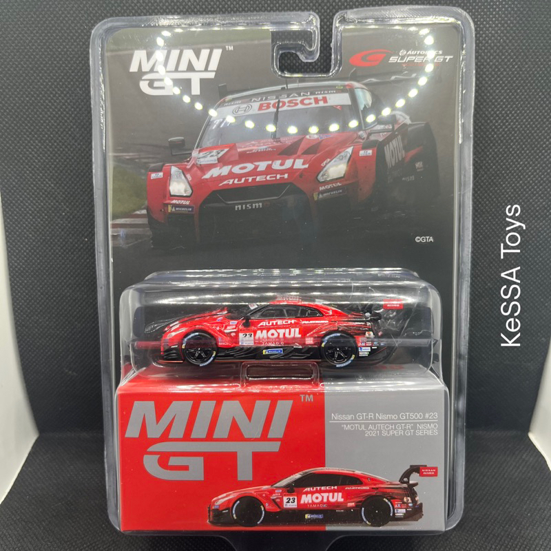 Jual Mini GT 595 Nissan GT-R Nismo GT500 #23 "MOTUL AUTECH GT-R" NISMO 2021 SUPER GT SERIES ...