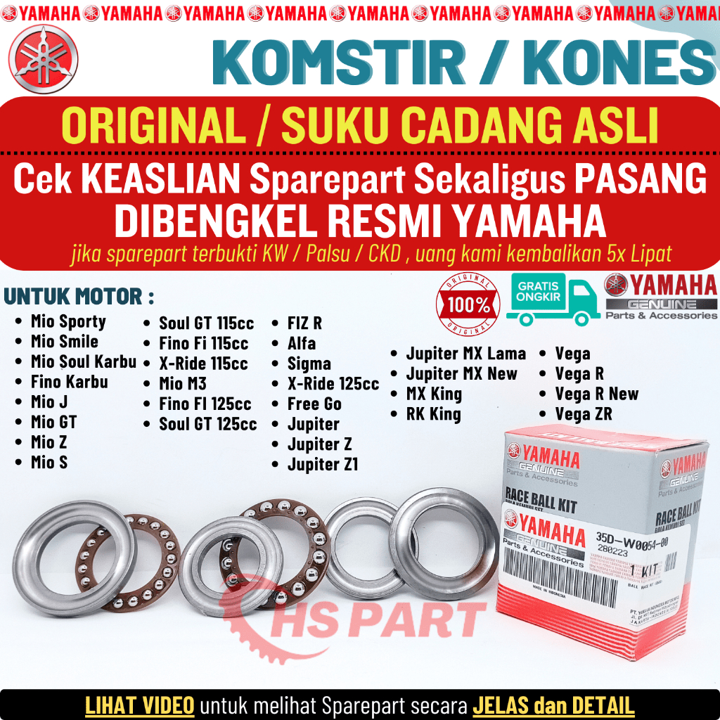 Jual Komstir Comstir Kones Mio Sporty Mio Smile Mio Soul Karbu Fino Karbu Mio J Mio GT Soul GT ...