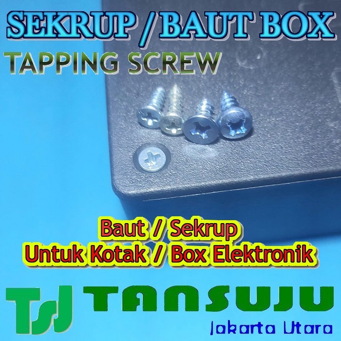 Jual Sekrup Baut Box Kotak Modul Elekronik Tapping Screw FH PH 4X3/8 ...