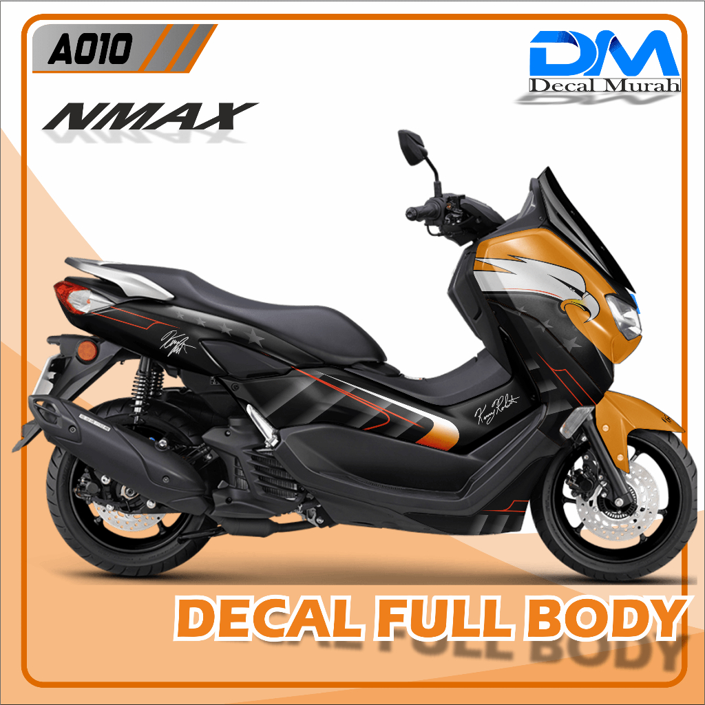 Jual stiker full body nmax decal nmax decal motif A001-A020 murah DECAL ...
