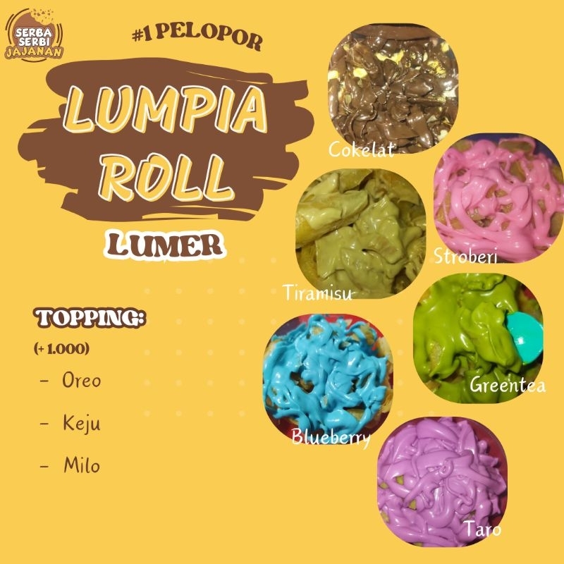 Jual [CUP 300ML] #1 LUMPIA ROLL LUMER | LUMPIA ROLL | CEMILAN LUMER ...