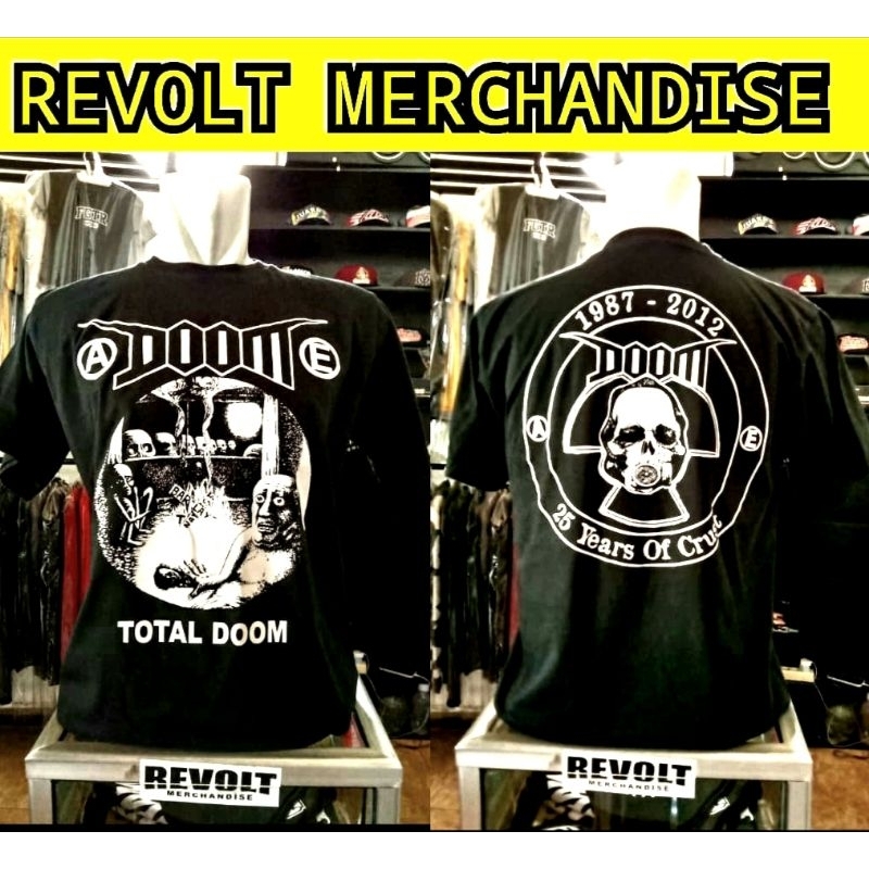 Jual T-shirt DOOM (total DOOM) | Shopee Indonesia