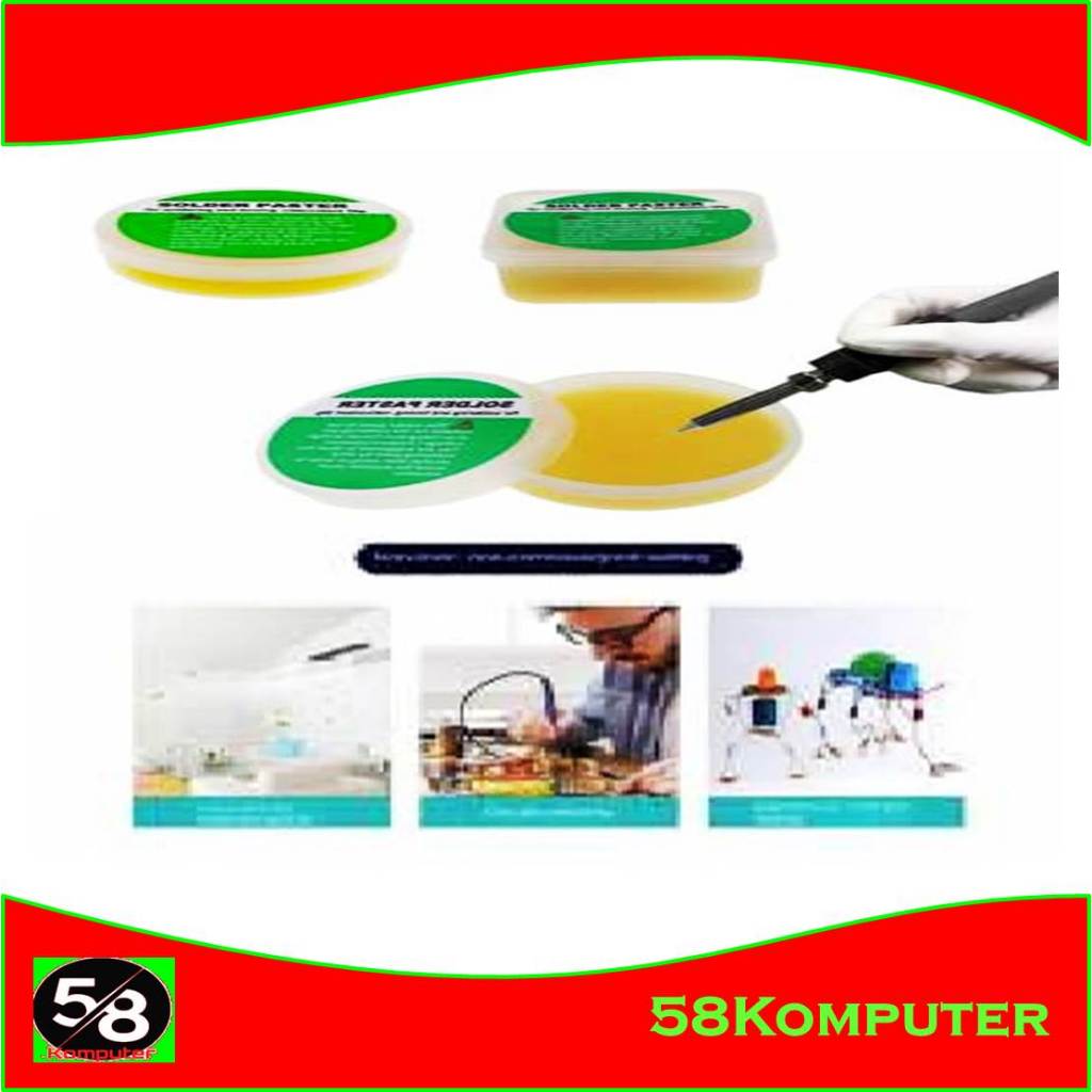 Jual Rosin Solder Paste Flux High Purity Welding Oil Pasta Timah Patri ...