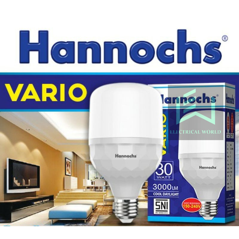 Jual Hannochs Vario LED Kapsul 6 12 18 22 30 32 40 45 50 Watt Putih Lampu 6W 12W 18W 22W 30W 32W ...