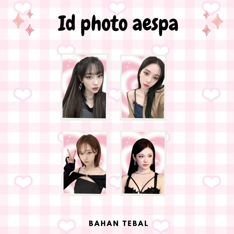 Jual id photo aespa isi 4pcs | Shopee Indonesia