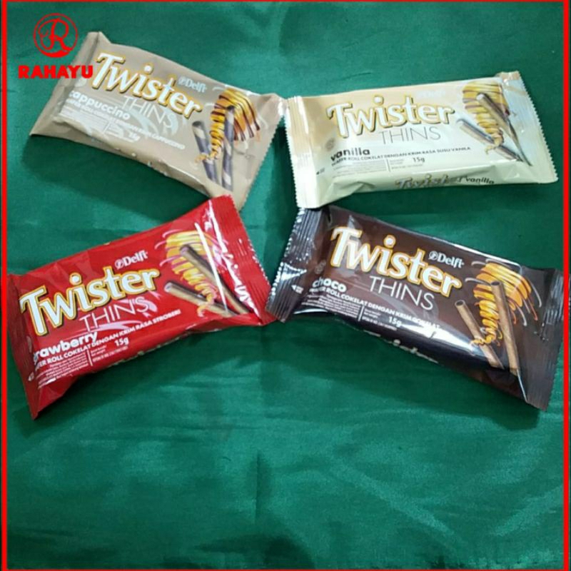Jual TWISTER THINS WAFER ROLL 15GR | Shopee Indonesia