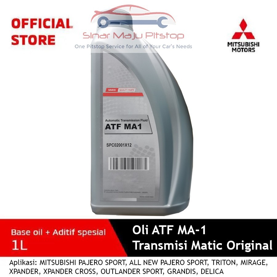 Jual Oli ATF MA1 Transmisi Matic MITSUBISHI MIRAGE OUTLANDER SPORT ...