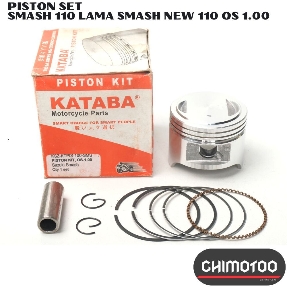 Jual Piston Kit Suzuki Smash 110 Smash Lama Smash New 110 Os Oversize ...