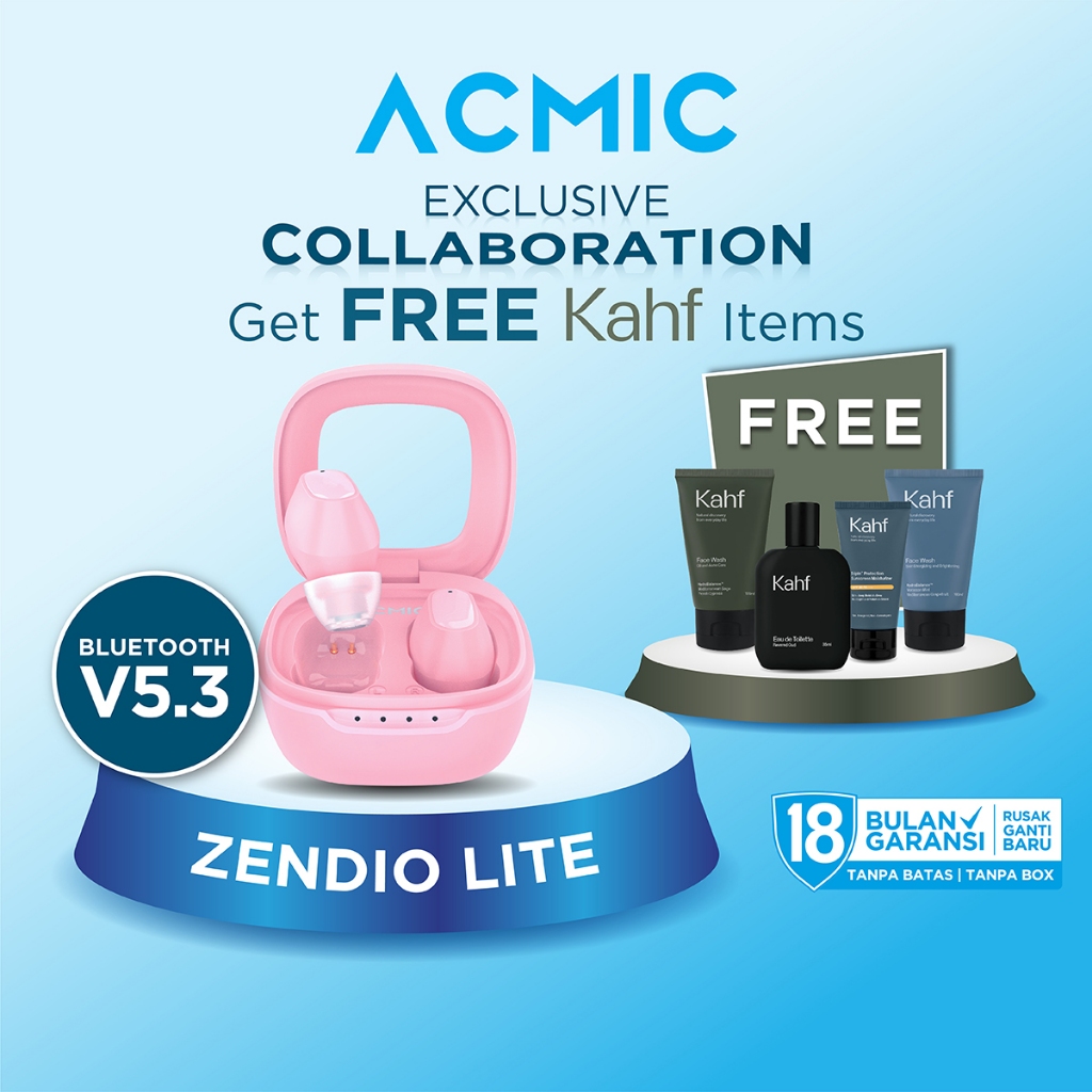 Jual ACMIC ZENDIO LITE True Wireless Bluetooth Earphone Mini Earbuds ...