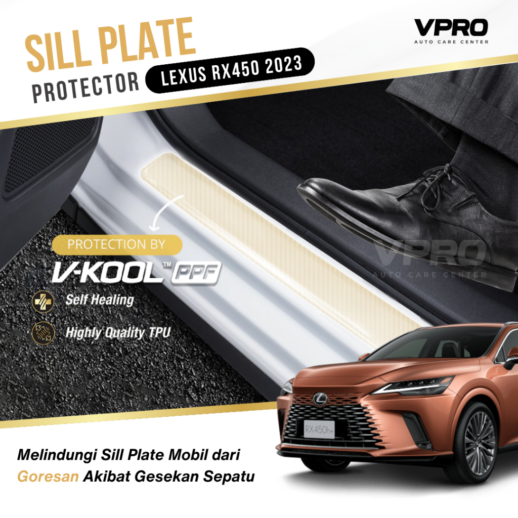 Jual VKOOL PPF Sill Plate Lexus RX 450 - Full | Shopee Indonesia