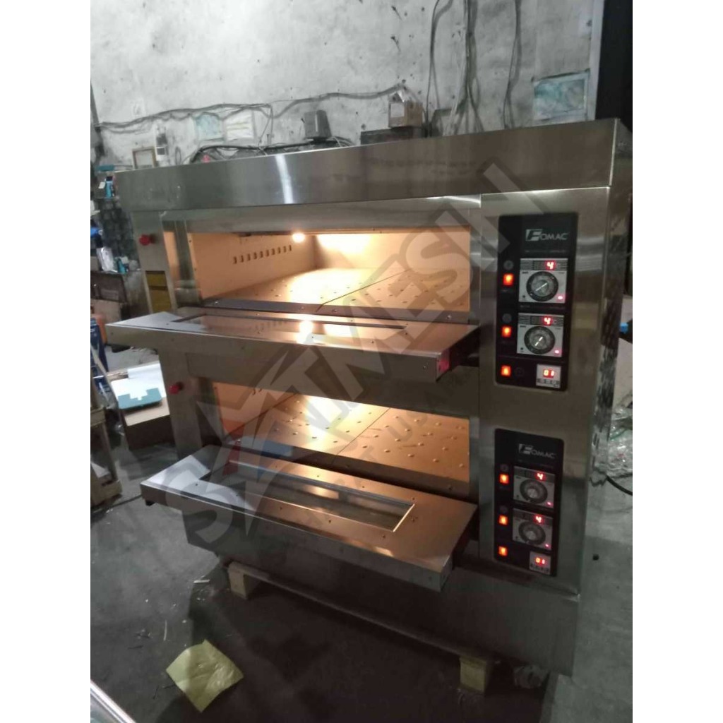 Jual Gas Oven Roti 2 Deck 4 Tray Fomac BOV-ARF40G - Oven pemanggang 2 ...