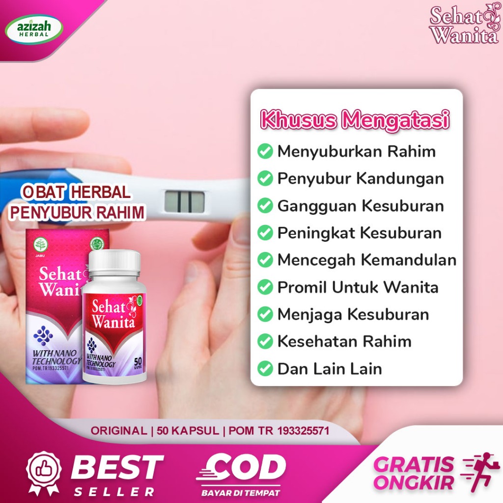 Jual Jamu Sehat Wanita Obat Penyubur Kandungan Wanita Mencegah ...