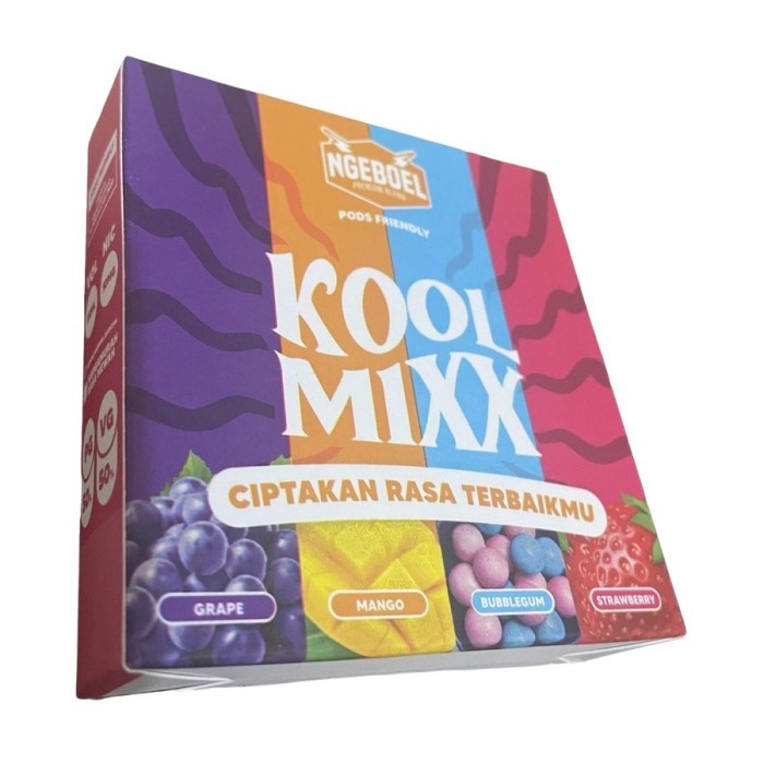 Jual LIQUID KOOL MIXX FRIENDLY PACK 4IN1 15ML | Shopee Indonesia